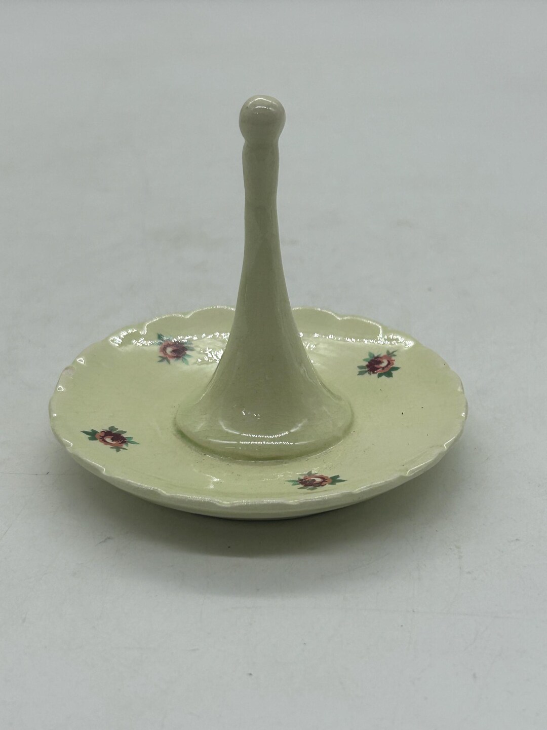 Porcelain Ring Caddy With Floral Designs - Etsy