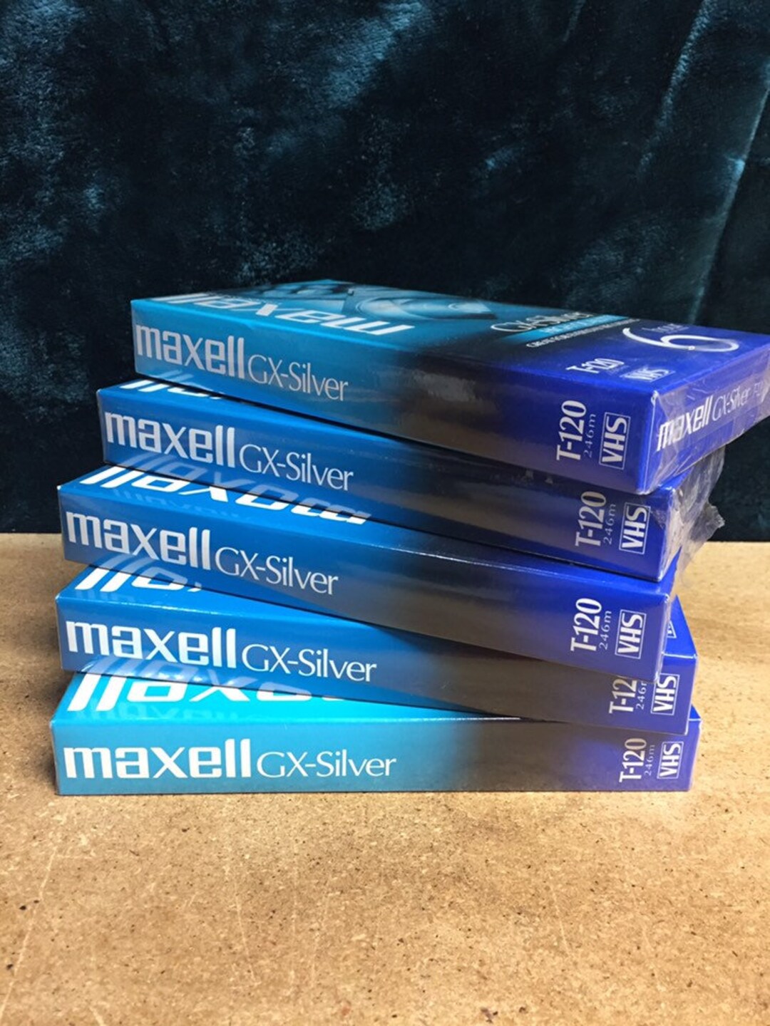 Maxell GX Silver VHS Tapes - Etsy