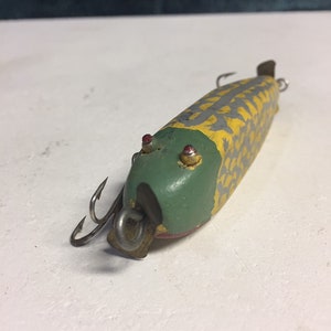 Folk Art Hand Painted Fishing Lure - Etsy
