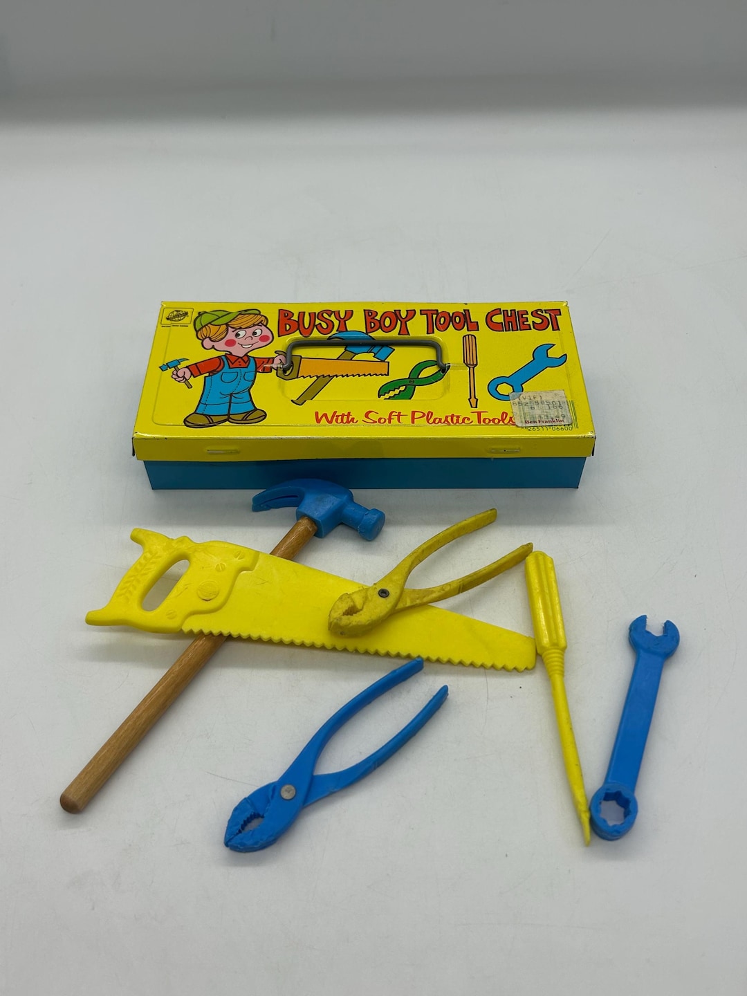 Busy Boy Tool Chest With Safe Vinyl Tools - Etsy