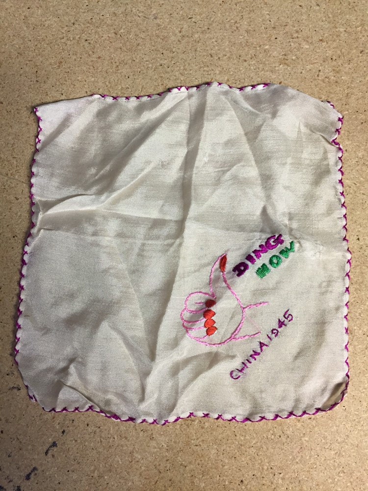 World War Two Era Silk Souvenir Handkerchief Solider Bring | Etsy