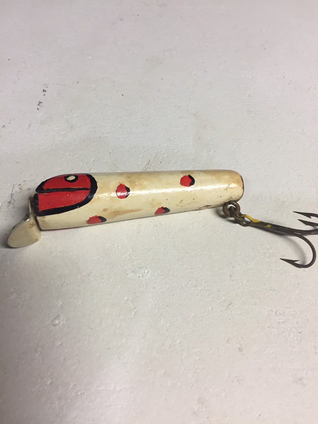 Folk Art Hand Painted Fishing Lure - Etsy