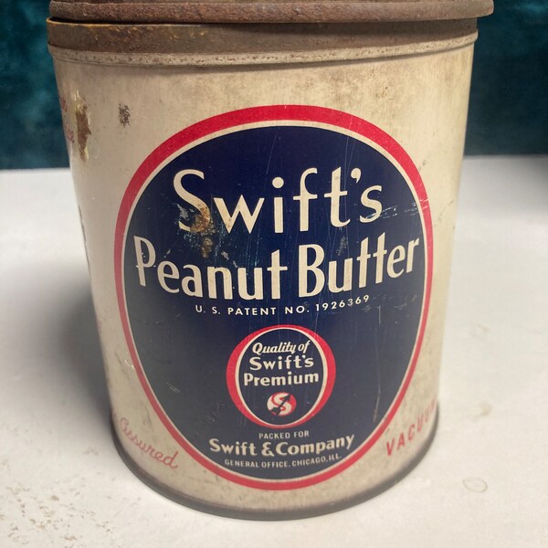 Peanut Butter Tin - Etsy