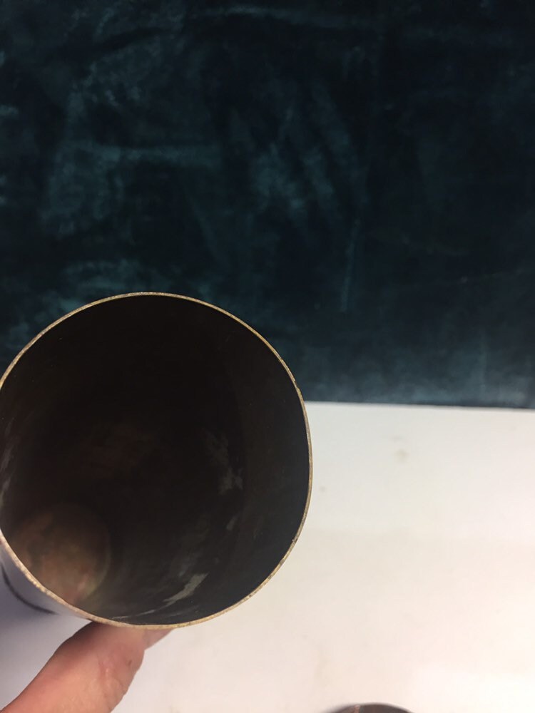 WW1 Trench Art Brass Shell Canister - Etsy