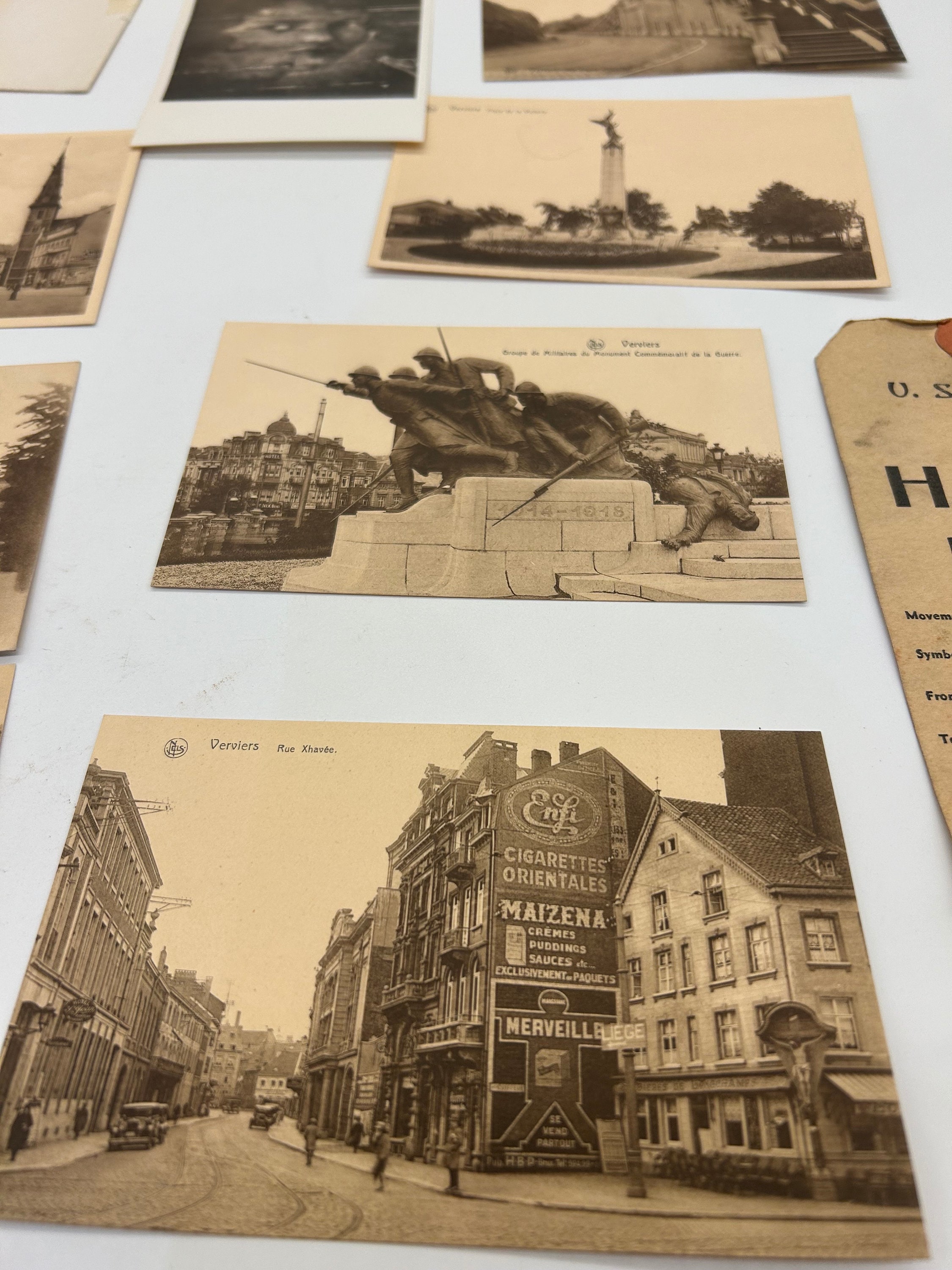 WW2 World War Two Souvenir Post Card Group - Etsy