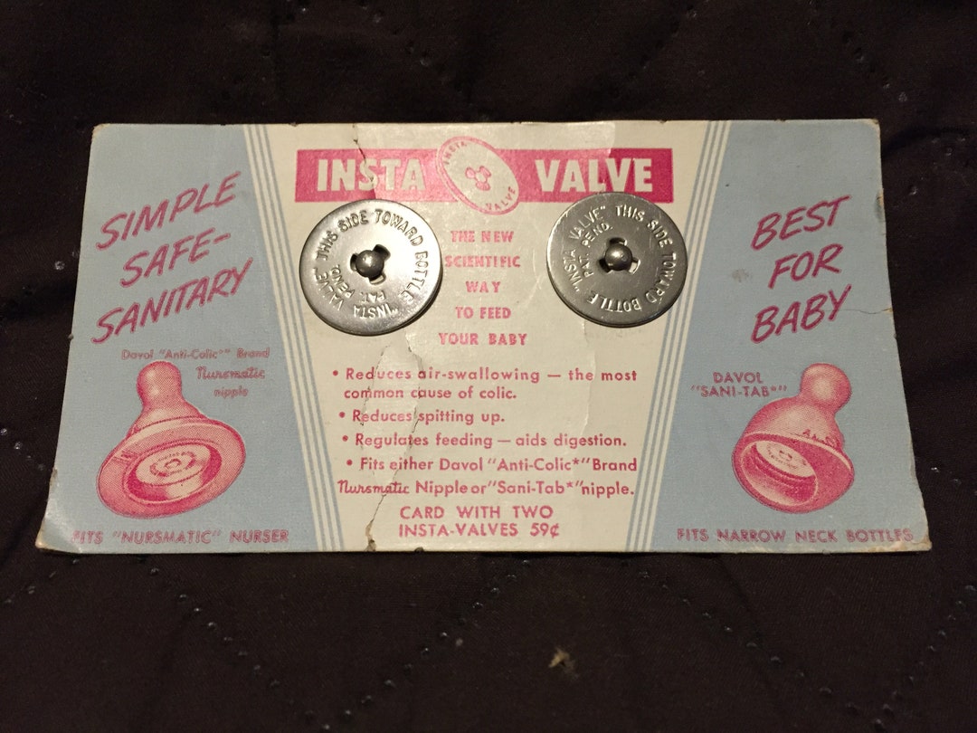 Early Baby Bottle Insta Valve Card Set - Etsy