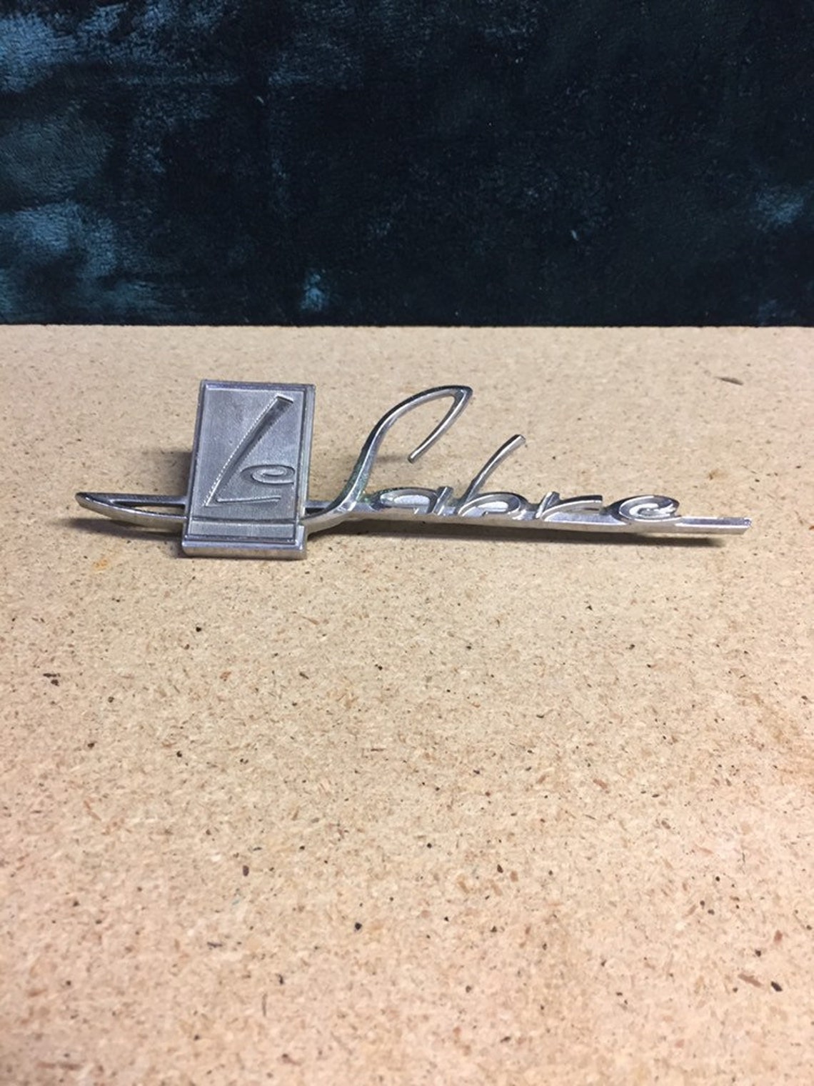 Le Sabre Chrome Car Emblem - Etsy
