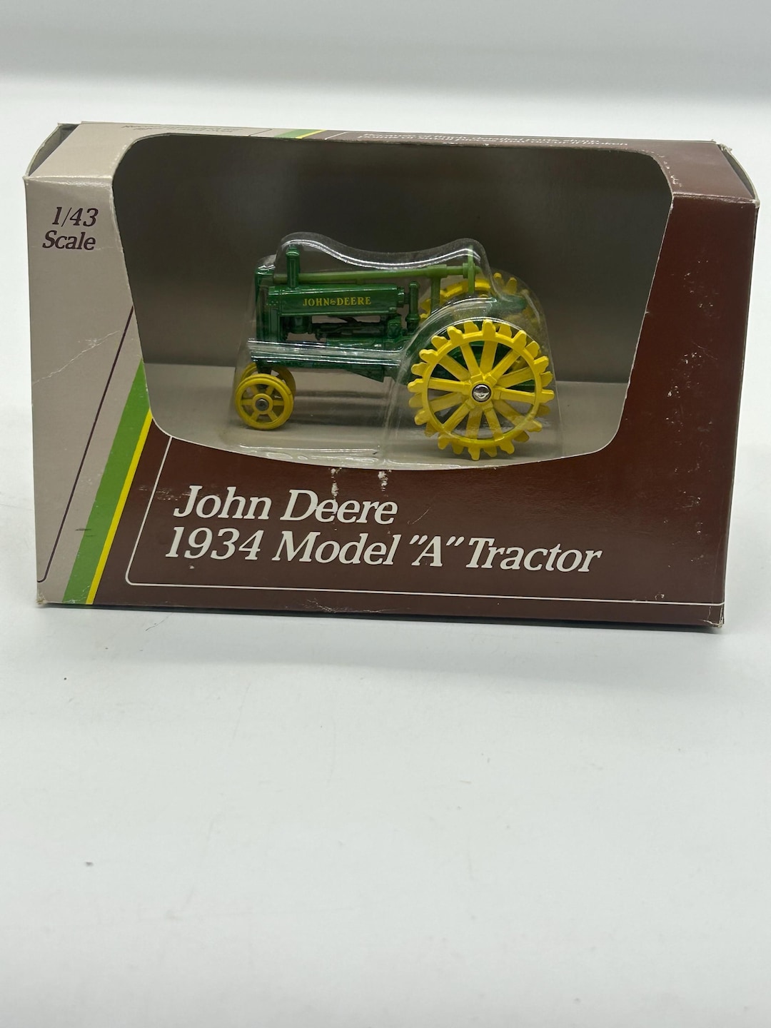 Ertl John Deere 1934 Model A Tractor Die Cast Metal in Original ...