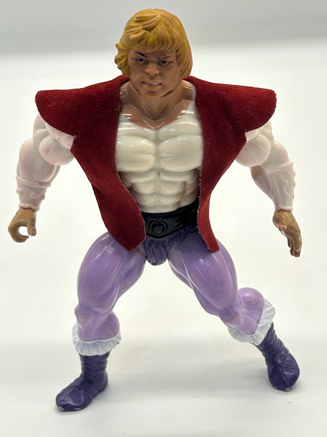 1981 Vintage Prince Adam With Vest MOTU Mattel He-man Action Figure ...