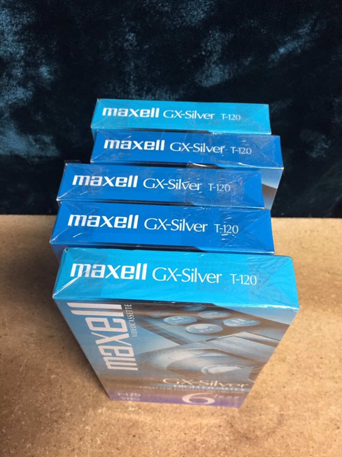 Maxell GX Silver VHS Tapes - Etsy