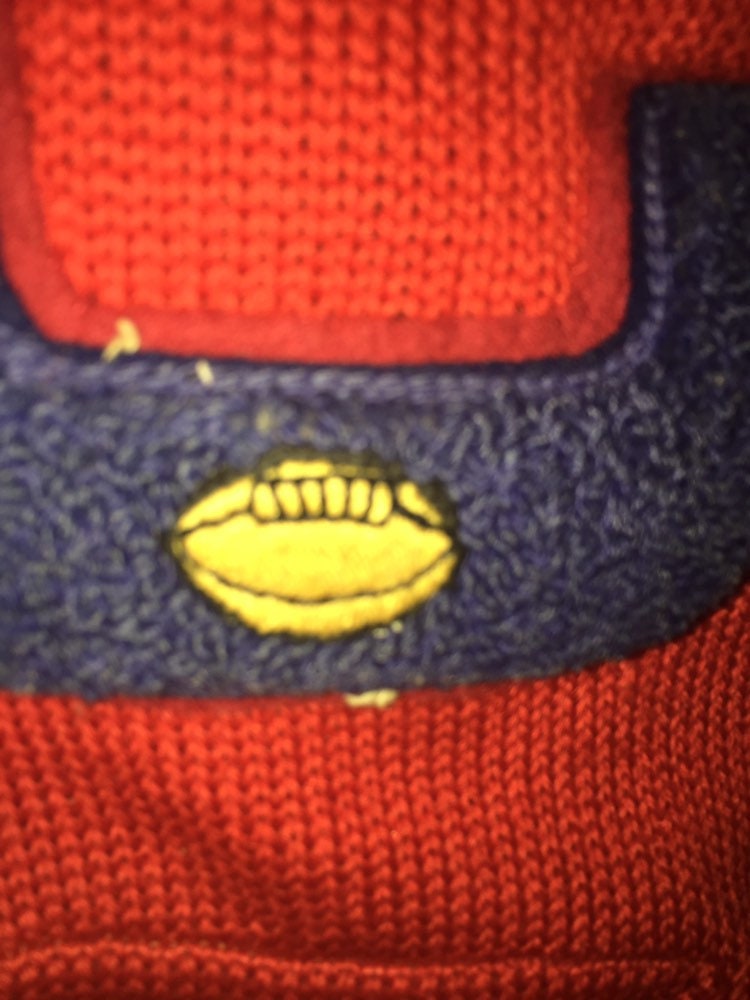 1940s Era Crete Nebraska Football Lettermen Sweater Jacket - Etsy