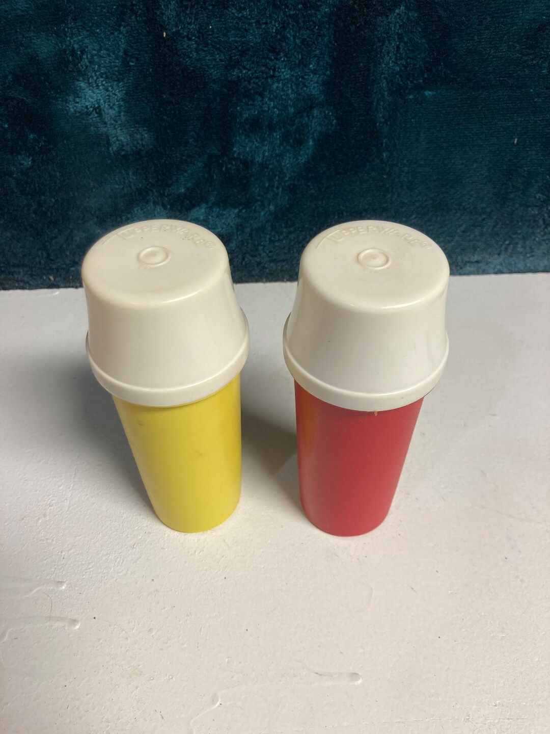 Tupperware Ketchup and Mustard Travel / Picnic Pumps 1329-15 1329-13 - Etsy