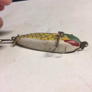 Folk Art Hand Painted Fishing Lure - Etsy