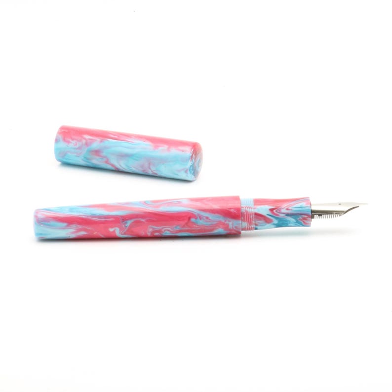 Unicorn Hair Fountain Pen, Bock Steel Nib - Etsy
