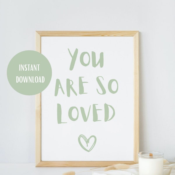 You Are so Loved - Etsy