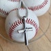Men's Extra Large Baseball Bat Cross, Sterling Silver - Etsy