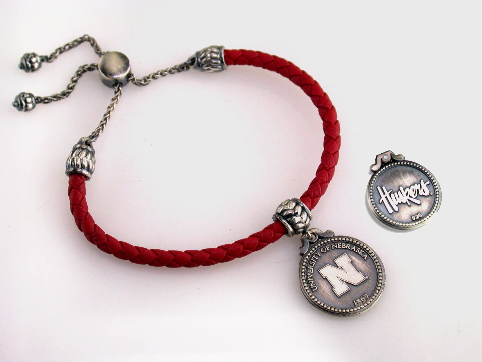 Nebraska Huskers, Cornhuskers, Jewelry, Gift, Bracelet, Charm ...