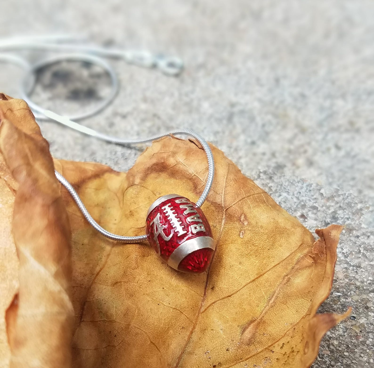 Alabama Football Pendant - Etsy