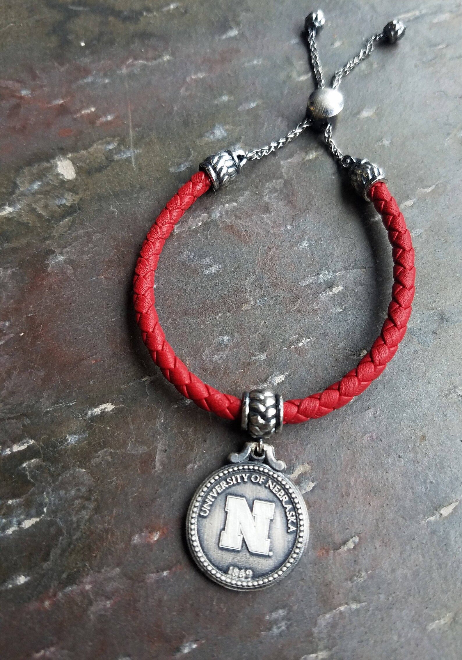 Nebraska Huskers, Cornhuskers, Jewelry, Gift, Bracelet, Charm ...