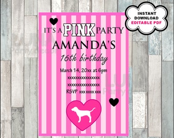 Victoria Secret Pink - Etsy