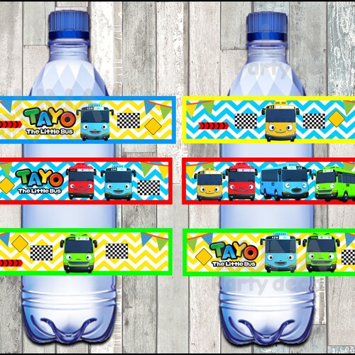 Tayo the Little Bus Triangle Banner Instant Download - Etsy