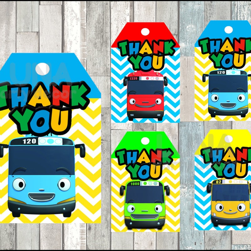 Tayo Birthday Party - Etsy