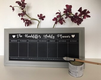 Chalkboard Planner | Etsy UK