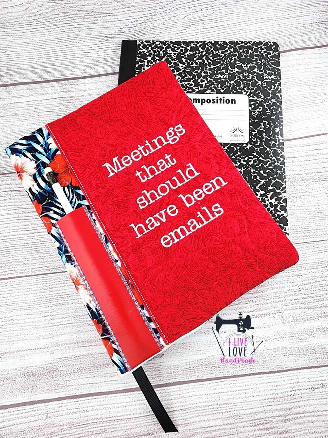 Composition Notebook Cover - Meetings That Should Have Been Emails - Etsy