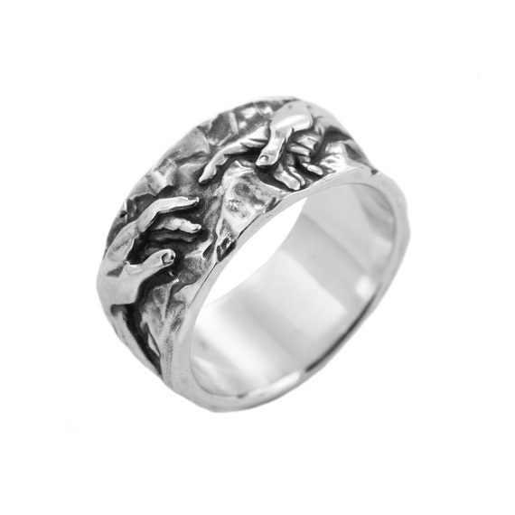 Hand of God Giving Life to Adam Ring Michelangelo Ring - Etsy