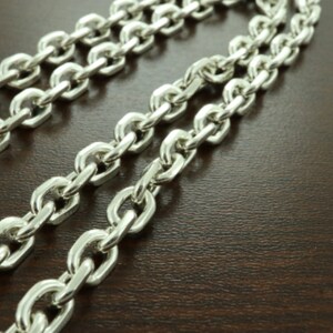 Anchor 925 Silver Chain Necklace, Silver Women Chain, Silver Men Chain ...
