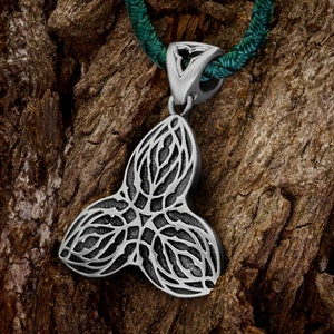 Protection Amulet Medieval Gothic Pendant, Infinity Necklace Celtic ...