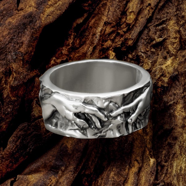 Michelangelo Hand of God - Etsy