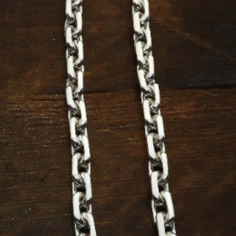 Big Silver Chains for Men - Etsy