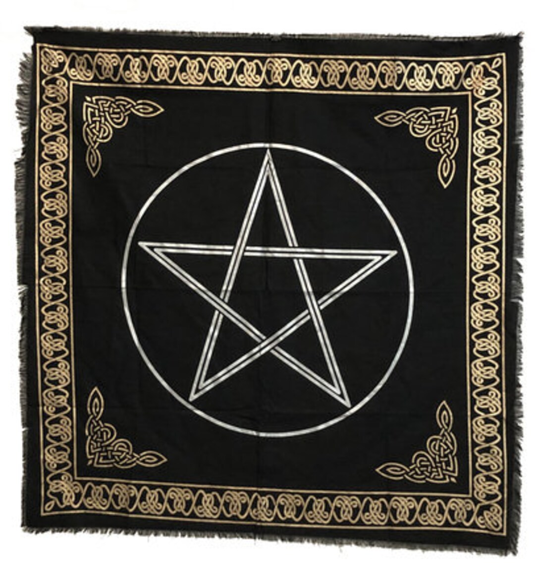 Alter Cloth 24 in X 24 In, Pentacle, Alter Tools, Home Decor - Etsy