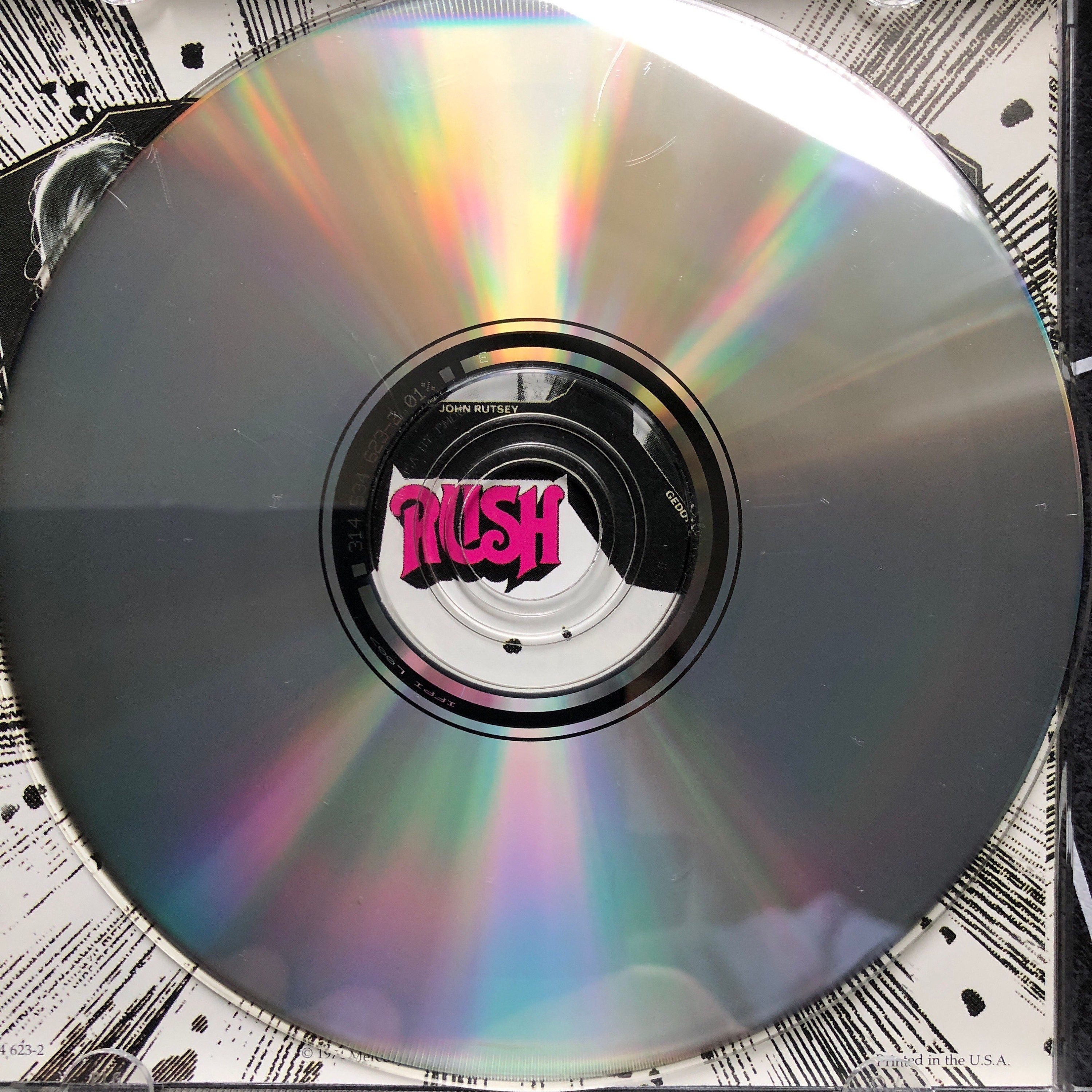 Rush Rush debut Album 1974 Mercury Records CD Polygram 314 534 623-2 - Etsy