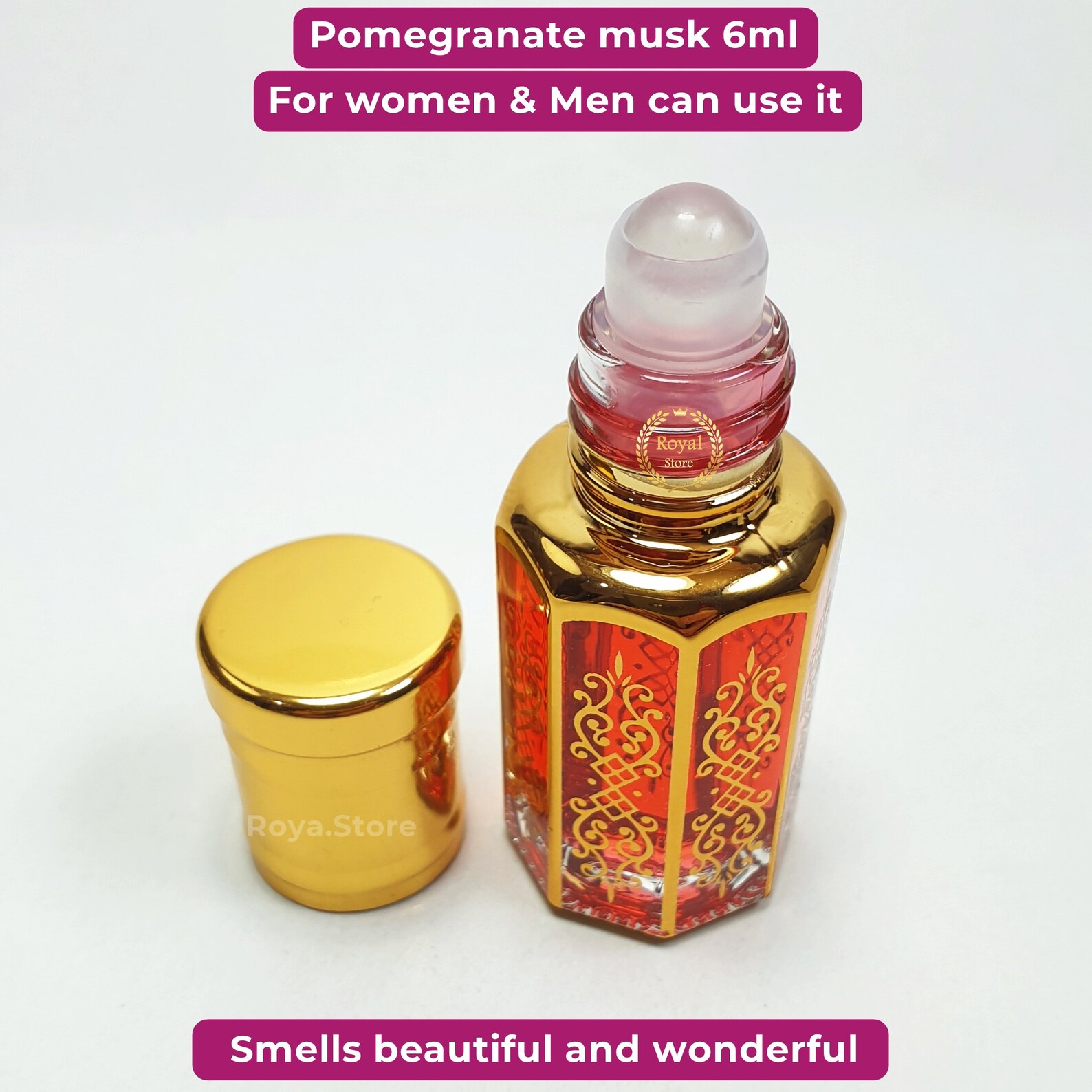 2x 6ml Musk Tahara Pomegranate Musk Arabic Perfume Thick Oil - Etsy