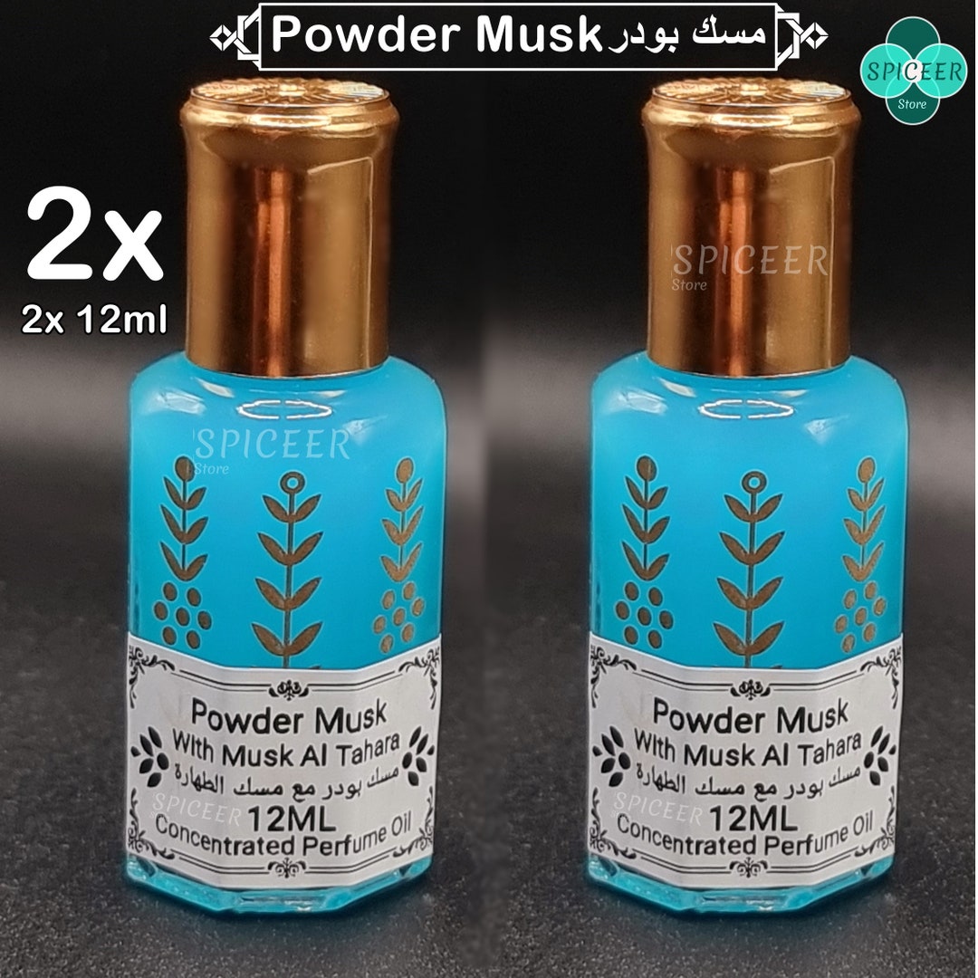 2x Powder Musk Al Tahara 12ml High Quality - Amazing & Elegant - Thick ...