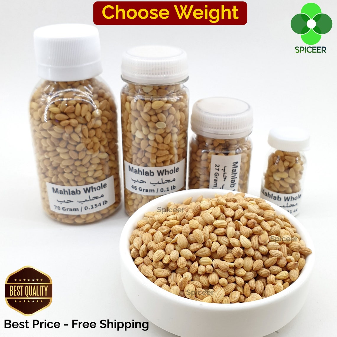 Whole Mahaleb Seeds Prunus Cherry Mahleb Mahlepi Mahlep Mahlab - Etsy