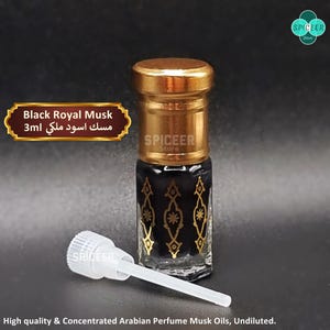 4x Musk for Mens White Oud Madawi Black Royal Al Umaraa 3ml High ...
