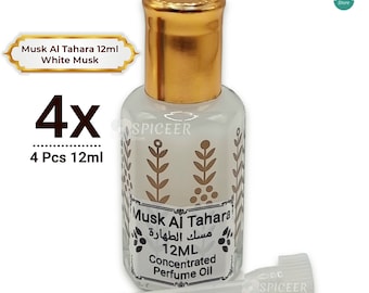 3PCS Musk Al Tahara 14ml White Musk Oil High Quality Thick Arabic Misk ...