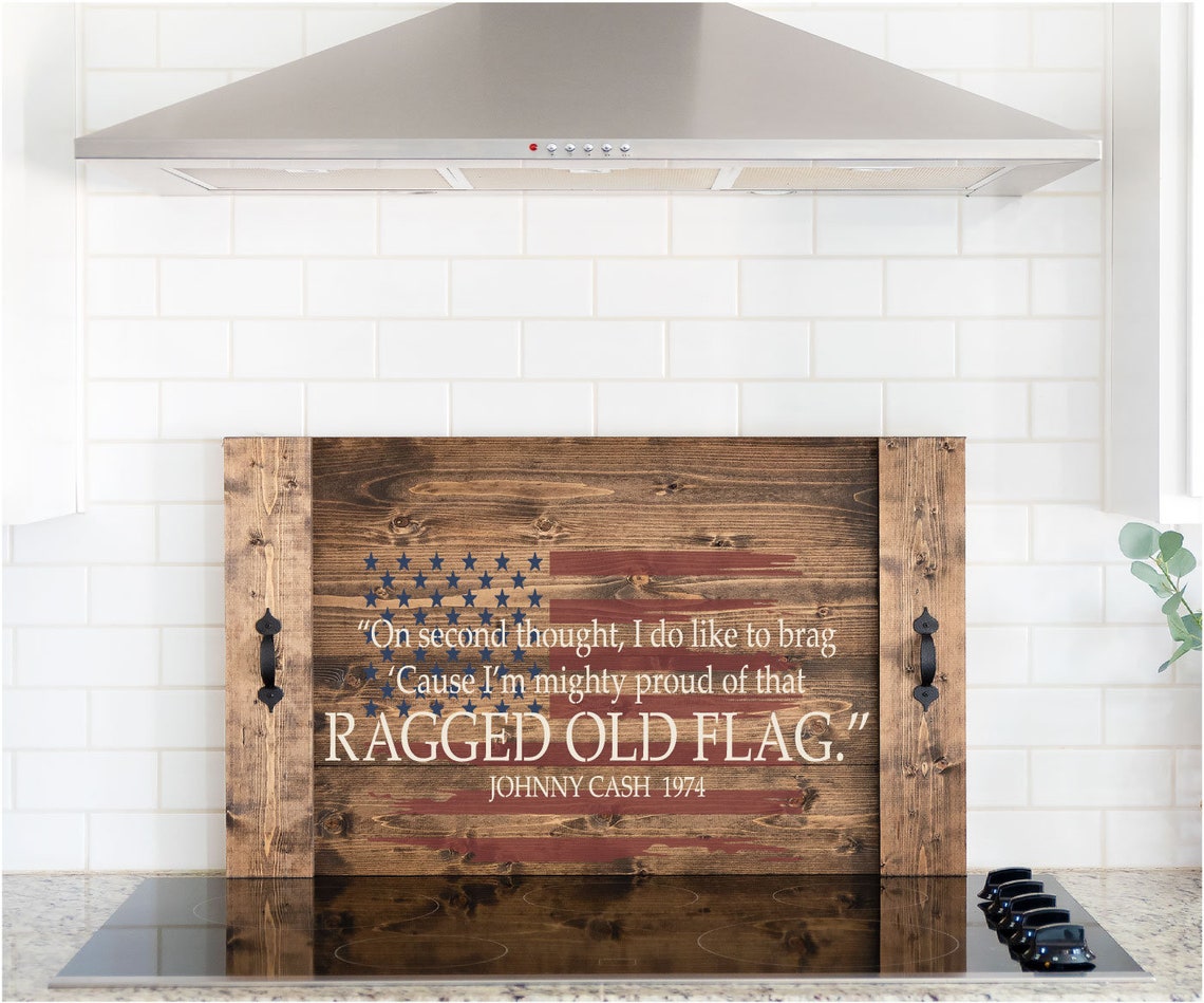 Ragged Old Flag Stencil, American Flag Stencil, Reusable Stencil, Mylar ...