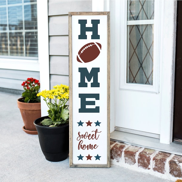 Football Porch Sign - Etsy
