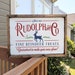 Rudolph Co Stencil, Rudolph Reindeer Stencil, Reindeer Treats Stencil ...