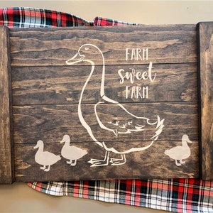 Duck Family Stencil, Farm Sweet Farm Stencil, Reusable Stencil, Stencil ...