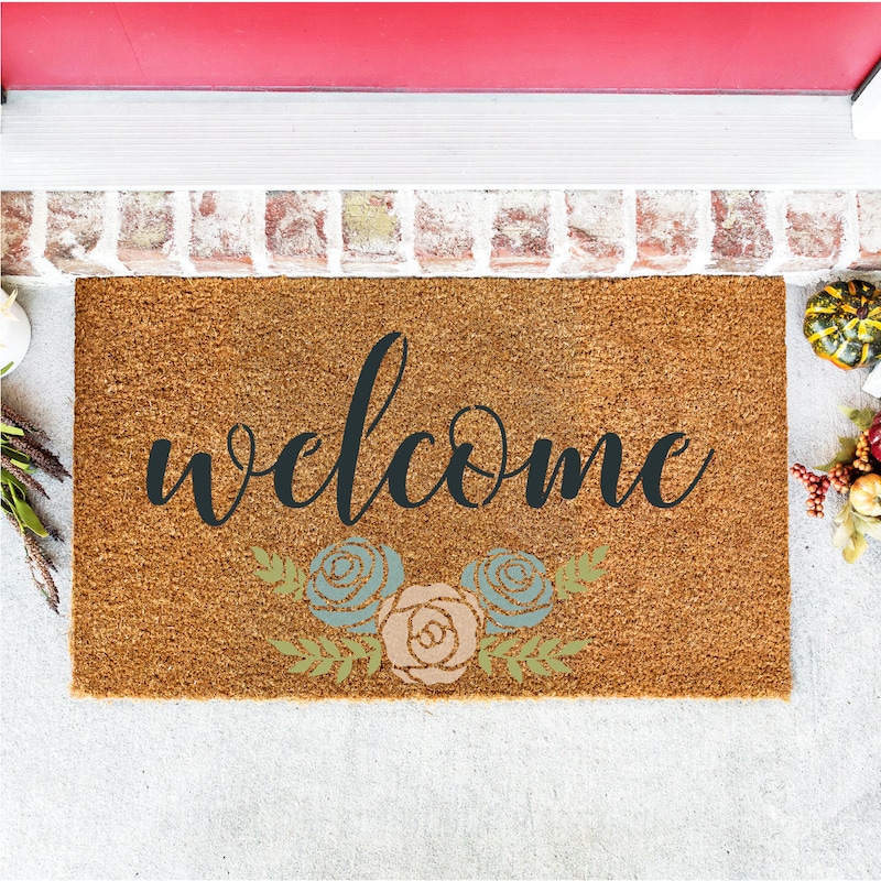 Painted Door Mats - Etsy