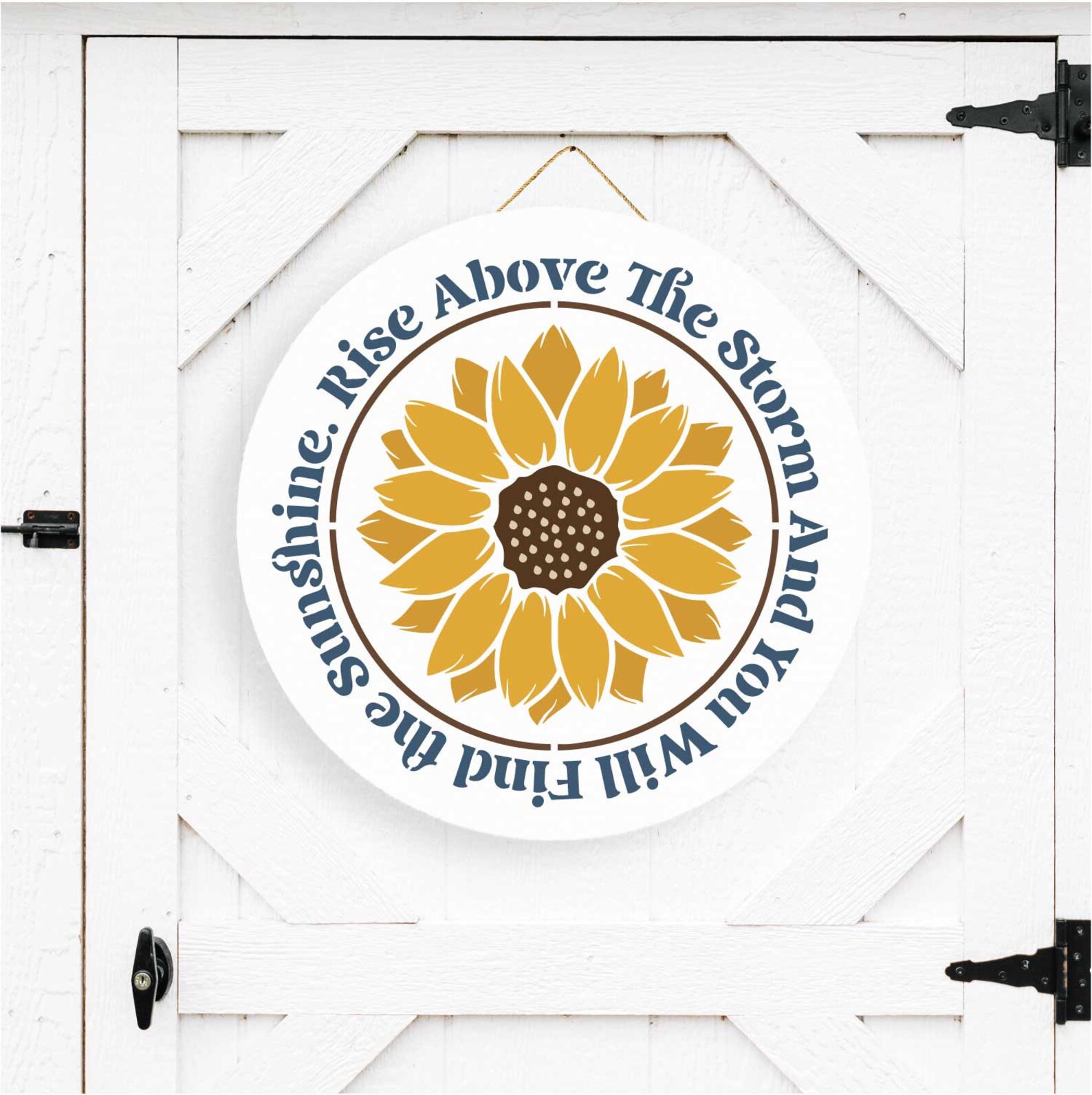 Rise Above the Storm / Sunflower Stencil - Etsy