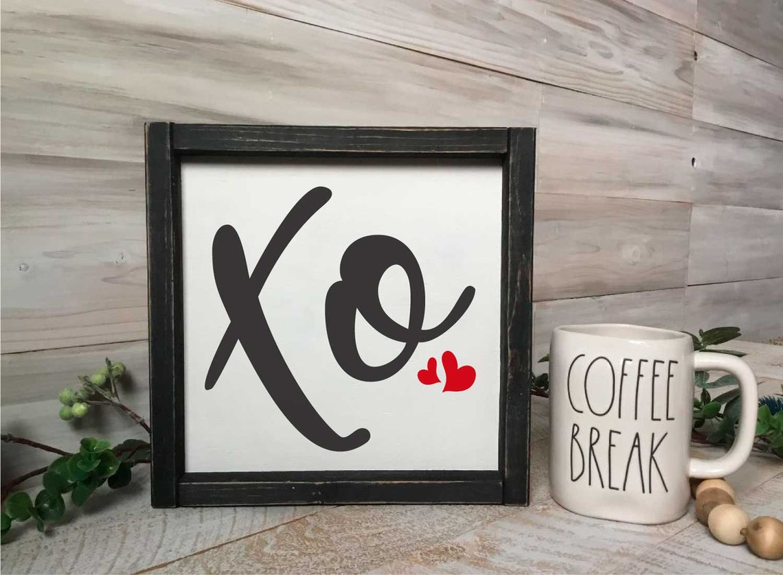 XO Stencil, Valentine Reusable Stencil, Valentine Stencil, Valentines ...