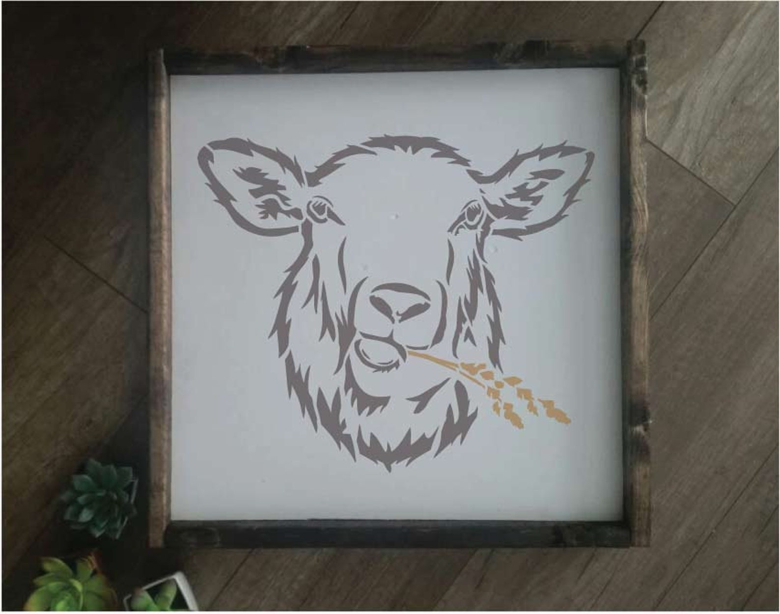 Sheep Stencil, Farm Life Sheep Stencil, Reusable Stencil, Stencil for ...
