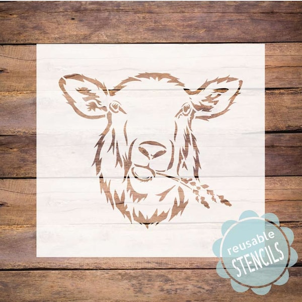 Sheep Stencil - Etsy