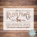 Rudolph Co Stencil, Rudolph Reindeer Stencil, Reindeer Treats Stencil ...